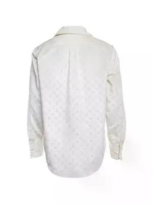 LOUIS VUITTON Monogram Embossed Velvet Shirt