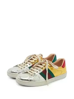 Gucci Ace Web Sneakers