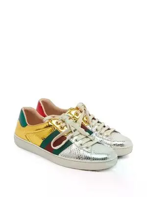 Gucci Ace Web Sneakers