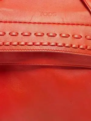 TOD'S Wave Braided Leather Tote Bag