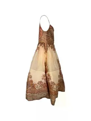 Zimmermann Illustration Draped Dress