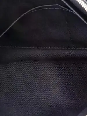 LOUIS VUITTON Zip Pochette Taiga Leather 24 Heures Clutch Bag