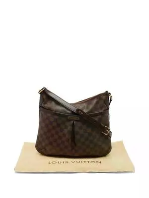 LOUIS VUITTON Damier Ebene Bloomsbury Shoulder Bag