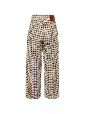 Etro Check-pattern Tailored Trousers