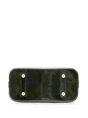 LOUIS VUITTON 1990-2010 Monogram Vernis Alma Pm Handbag - Green