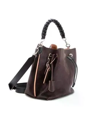 LOUIS VUITTON Muria Mahina Leather Bucket Bag