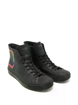 LOUIS VUITTON High Top Sneakers With Rainbow Graphic Print