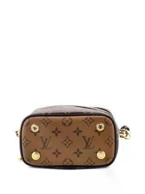 LOUIS VUITTON Vanity Handbag Reverse Monogram Canvas Pm Satchel