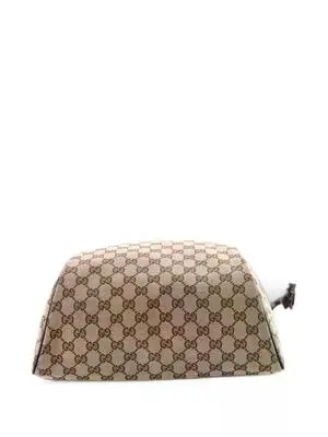 Gucci Gg Canvas Zip Around Travel Backpack