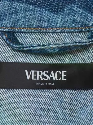 Versace Printed Medusa Denim Jacket