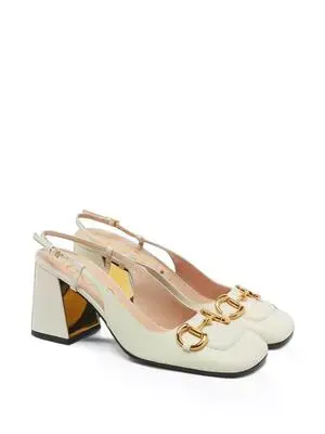 Gucci Horsebit Slingback Pumps