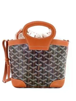 Goyard Beluga Mini Tote Bag In Coated Canvas