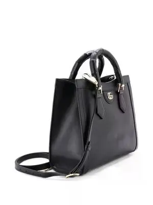 Gucci Diana Nm Bamboo Handle Leather Small Tote Bag