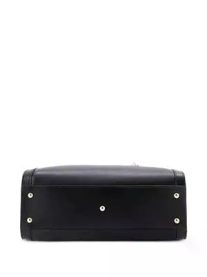 Gucci Diana Nm Bamboo Handle Leather Small Tote Bag - Black