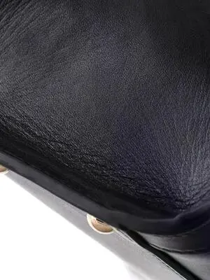 Gucci Diana Nm Bamboo Handle Leather Small Tote Bag - Black