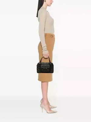 Loewe 2005 Anagram Coated Canvas Handbag