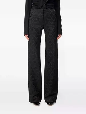 Alberta Ferretti Textured Pants For Women