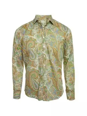 Etro Paisley-print Long-sleeve Shirt