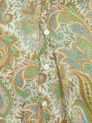 Etro Paisley-print Long-sleeve Shirt