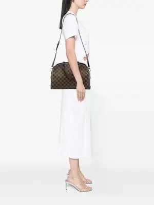 LOUIS VUITTON Damier Ebene Kensington Bowling Bag