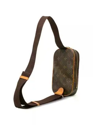 LOUIS VUITTON Monogram Canvas Gange Pochette Crossbody Bag