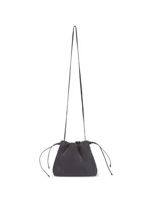 Brunello Cucinelli Monili-embellished Drawstring Shoulder Bag