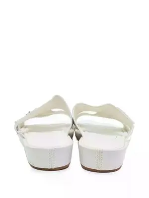 Dolce & Gabbana Masaccio Plaque Slide Sandals