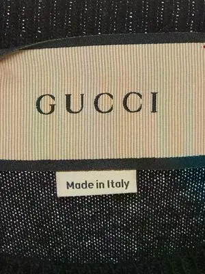Gucci Gg Monogram Jacquard Wool Sweater