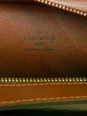 LOUIS VUITTON 2001 Monogram Pochette Homme Clutch Bag - Brown