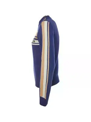 LOUIS VUITTON Cashmere Intarsia Knit Sweater