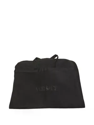 Versace Barocco-print Short-sleeve Shirt - Black