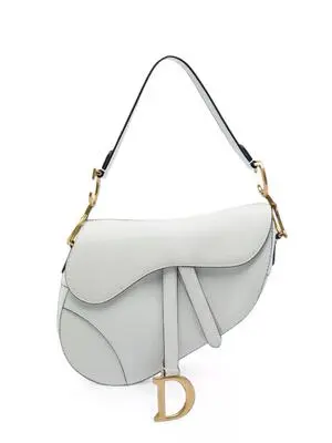 DIOR 2021 Grained Calfskin Saddle Bag Shoulder Bag