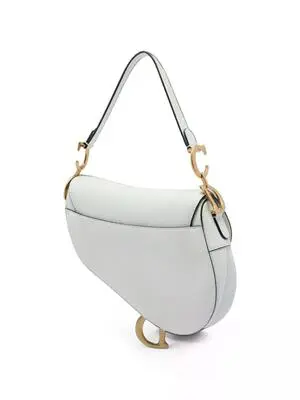 Dior 2021 Grained Calfskin Saddle Bag Shoulder Bag