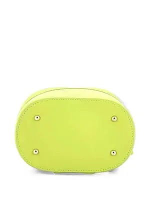 Gucci Bamboo Top Handle Vanity Leather Mini Shoulder Bag