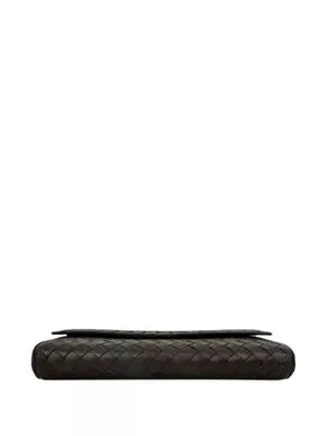 Bottega Veneta Intrecciato Continental Wallet - Brown