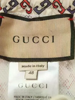 Gucci Geometric G Print Swim Shorts