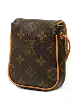 LOUIS VUITTON Monogram Cancun Pochette Crossbody Bag - Brown
