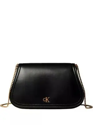 Calvin Klein Logo-plaque Chain-link Shoulder Bag