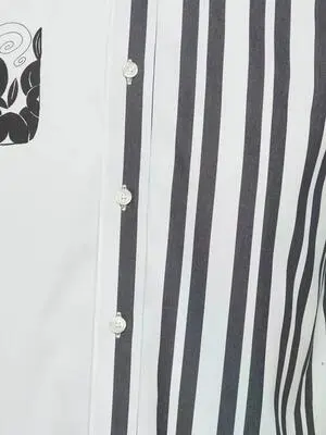 Kenzo Printed Striped Shirt