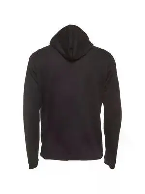 LOUIS VUITTON Logo Patch Zip-up Hoodie