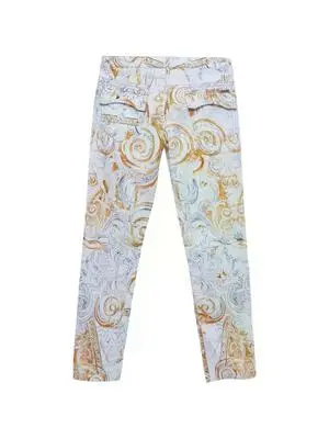 Roberto Cavalli Printed Skinny Trousers