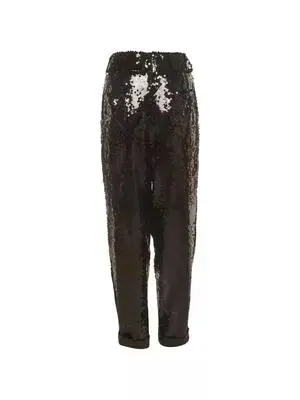 Balmain Sequin Zip-up Trousers