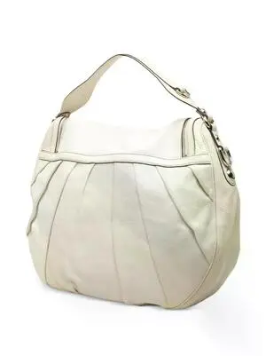 Gucci Calfskin Icon Bit Satchel - White