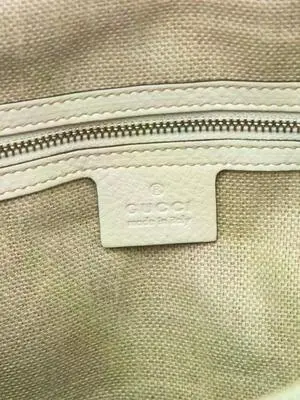 Gucci Calfskin Icon Bit Satchel - White