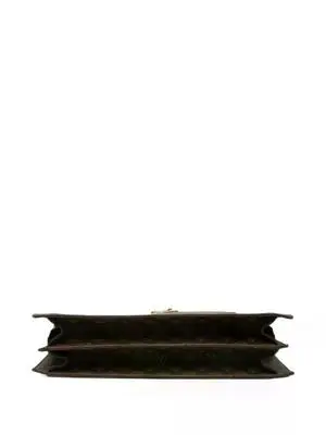 LOUIS VUITTON 1983 Monogram Serviette Fermoir Business Bag