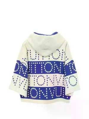 LOUIS VUITTON Logo-pattern Hoodie