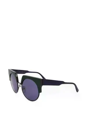 Marni Round-frame Sunglasses - Green