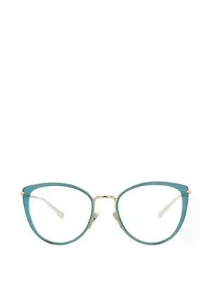 Pomellato Cat-eye Frame Glasses - Blue