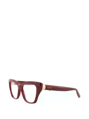 Pomellato Cat-eye Frame Glasses - Red