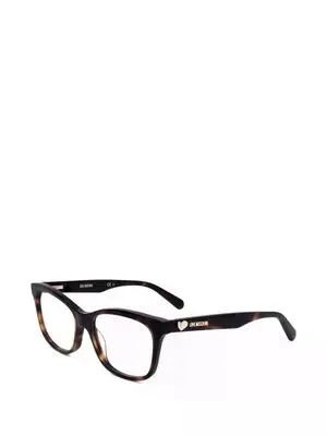 Moschino Square Frame Eyeglasses - Brown